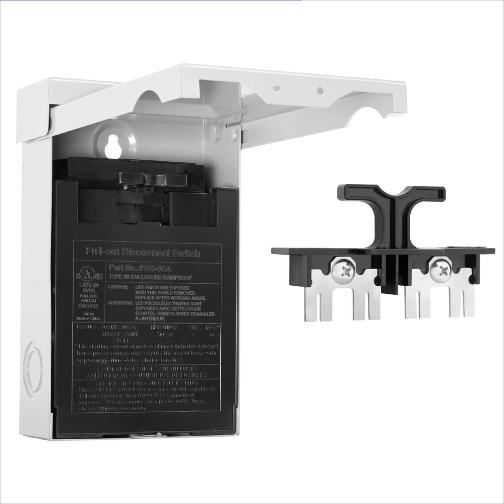 DELLA 30A & 60A Pull-Out Switch AC Disconnect Boxes