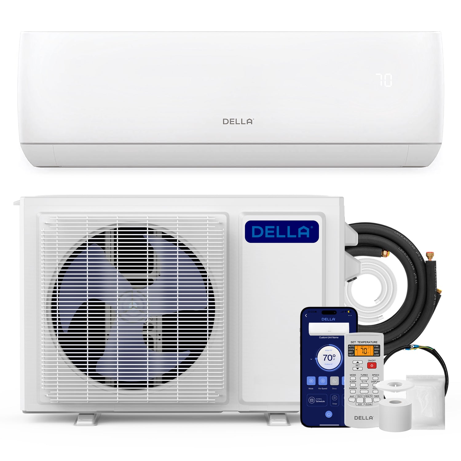 Mini Split 12000 Btu 110v & 2 Ton Ductless Mini Split Air Conditioner